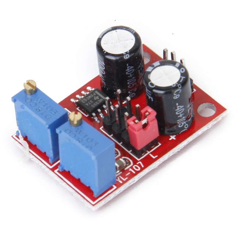 Jual NE555 Pulse Frequency Duty Cycle Adjustable Module Square Wave ...