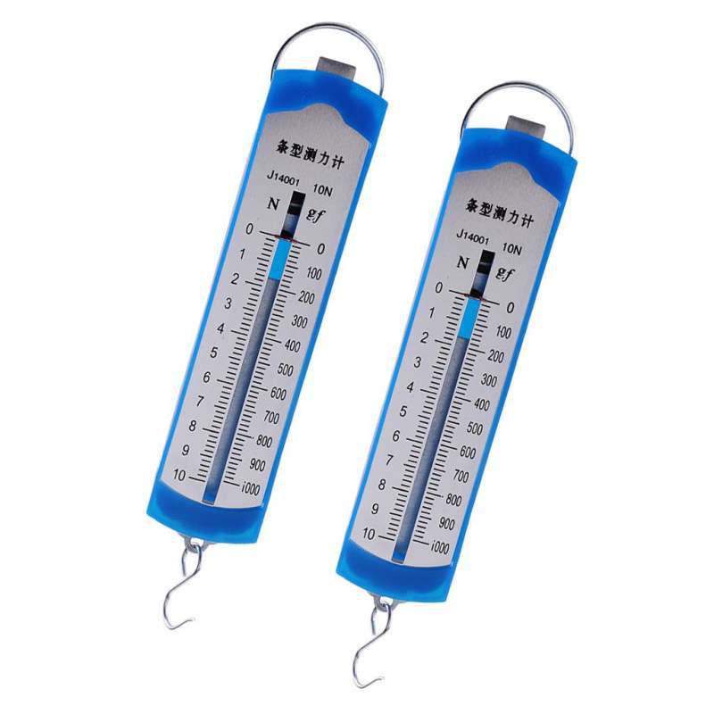 Jual 2 Pieces Newton Meter Force Dynamometer Tubular Spring Balance ...