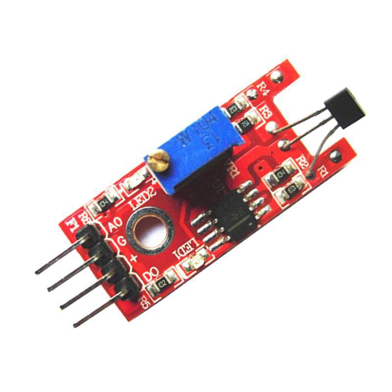 Jual DC 5V Linear Hall Effect Magnetic Sensor Module Board for di ...