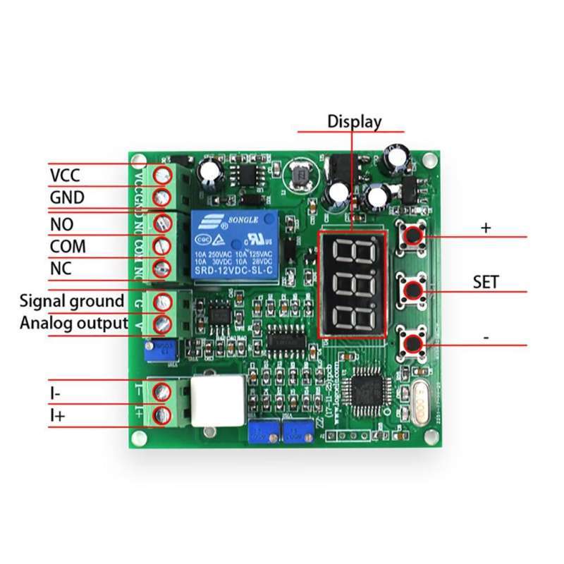 Jual Dc 0-5a Linear Output Delay Set Overcurrent Protection Module ...