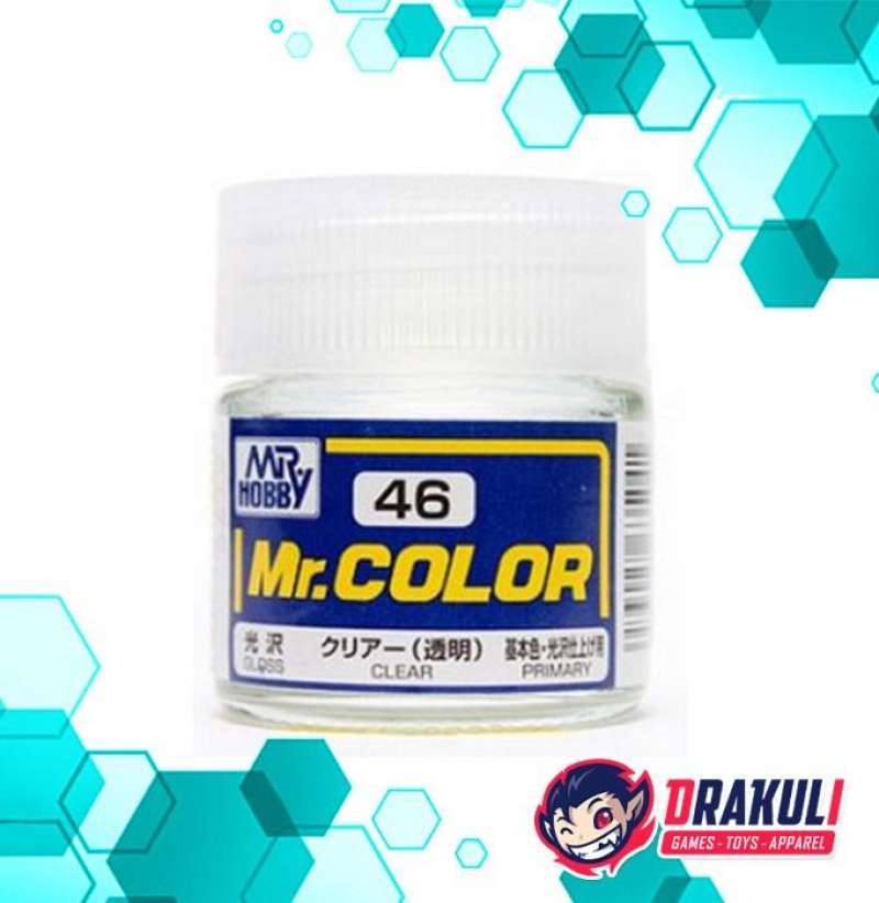 Jual Mr. Hobby Mr. Color Model Kit Paint - Clear C46 di Seller Drakuli ...