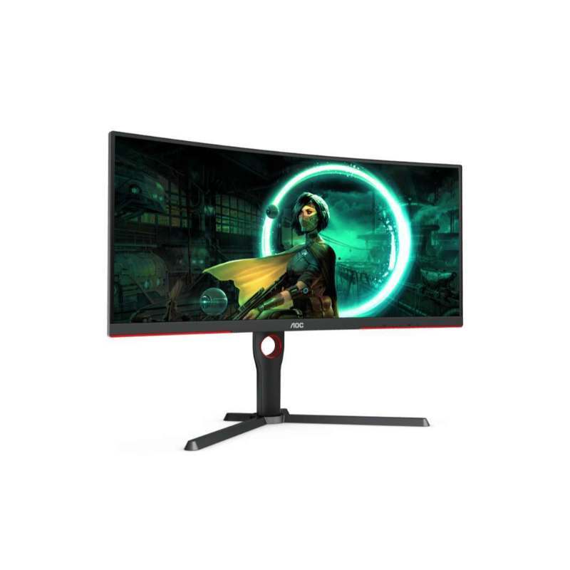 Jual Monitor Aoc Cq30g3z 29.5 Va Ultrawide Led Curved Wfhd 200hz Hdmi ...