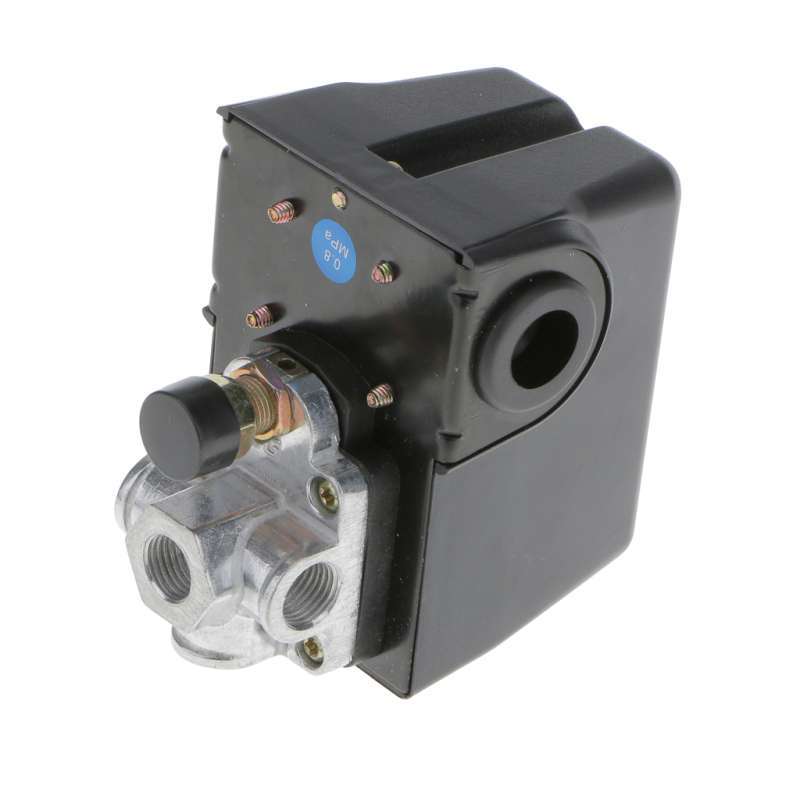 Jual Single-phase 4 Port Air Compressor Pressure Switch Valve 115 PSI w ...