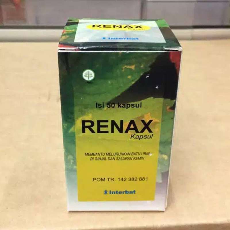Jual Renax Mencegah dan Mengatasi Batu Ginjal - 50 kapsul di Seller ...