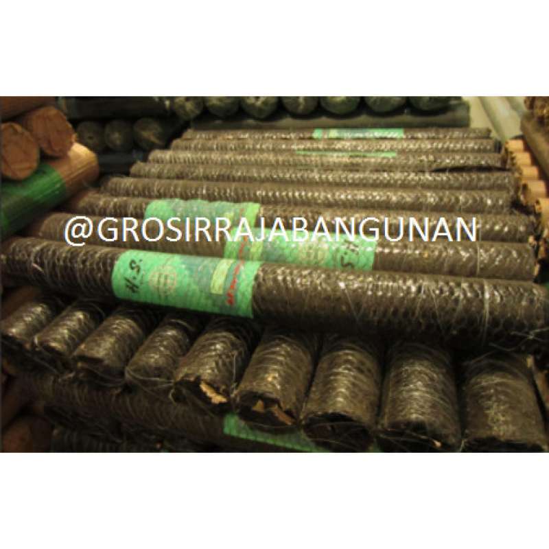 Promo Kawat Ayam Kawat Kandang 75m Hexagonal Mesh Chiken Wiremesh Diskon 21 Di Seller