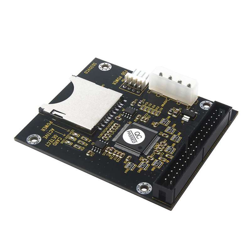 Promo Adapter Card for SD to 3.5 40Pin Male IDE Hard Disk Drive Card ...