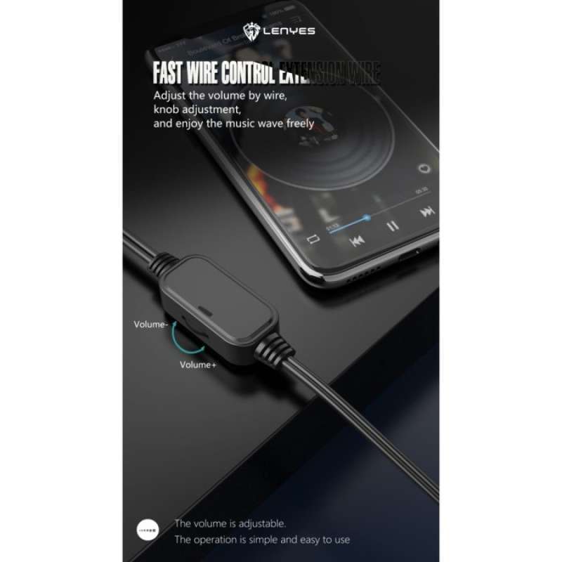 Jual Lenyes Gs02 Speaker Komputer Pc Stereo Surround Rgb Led Volume ...