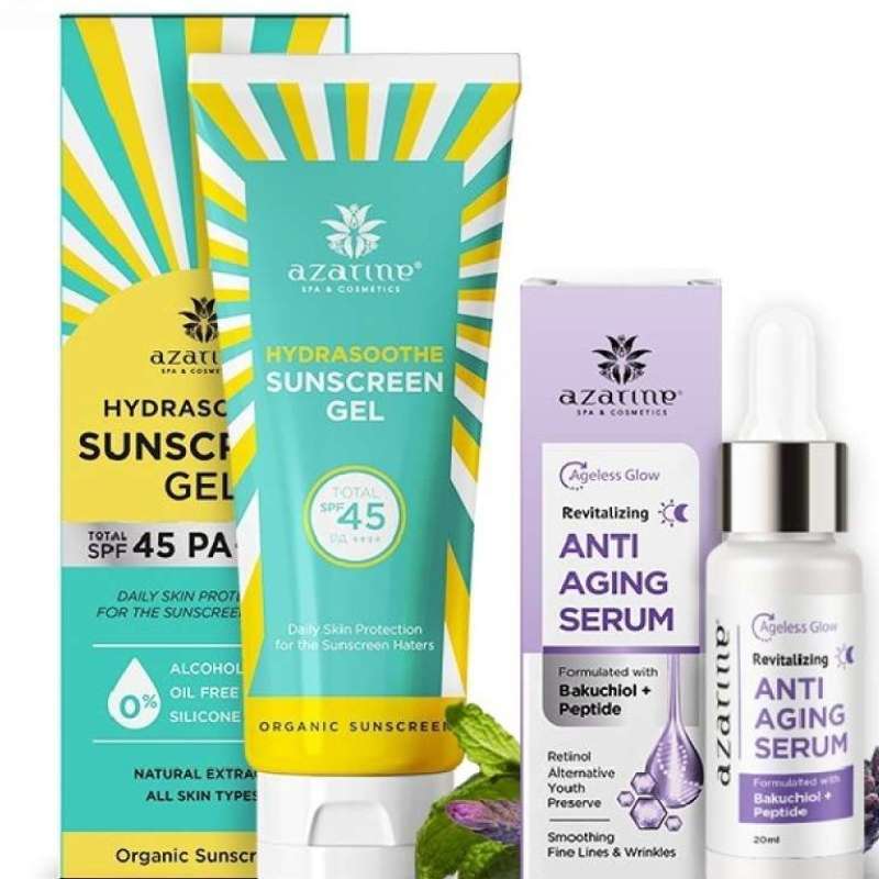 Promo Azarine Aging Prevention Treatment Hydrasoothe Sunscreen Gel ...