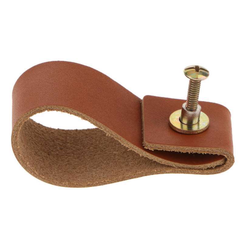 Jual 24 Lots Leather Cabinet Pull Handle Drawer Dresser Cupboard Door ...