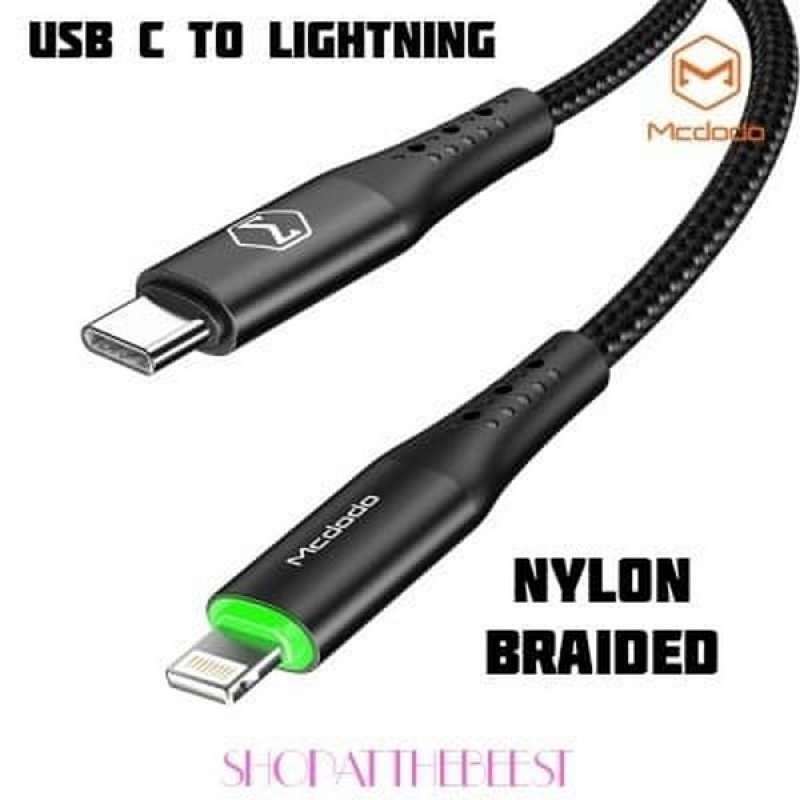 Jual Promo Mcdodo Usb C To Lightning Cable Auto Off 36W Fast Charge 1.2M Original di Seller ...