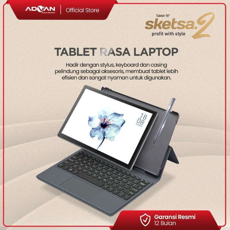 Jual Tablet Advan Tab Sketsa 2 4gb/64gb 10 Tiger T310 Android 11 Di ...