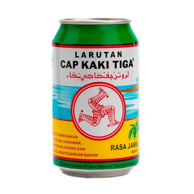 Jual Cap Kaki Tiga Jambu Biji Can RTD Minuman Pereda Panas Dalam Anak [320 mL] di Seller ...