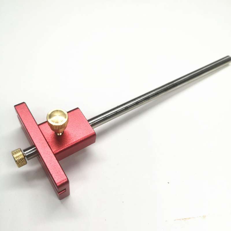 Jual Aluminum Alloy Woodworking Scribe Tools Parallel Line Drawing Tool ...