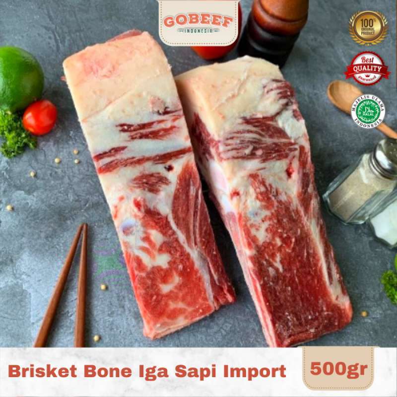 Jual Brisket Bone Tulang Iga Sapi Import Segar 500gr Di Seller Gobeef