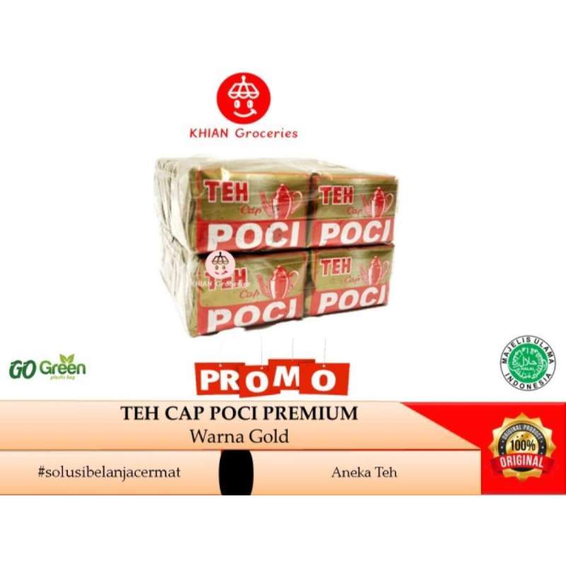 Jual Teh Poci Premium Gold Jasmine Tea Khas Slawi Tegal 10gr Khian di ...