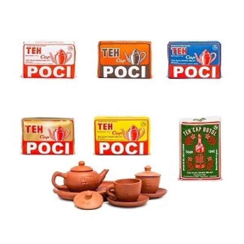 Jual Teh Poci Premium Gold Jasmine Tea Khas Slawi Tegal 10gr Khian di ...