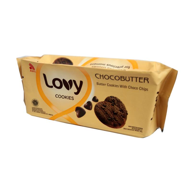 Jual Agel Lovy Chocobutter Biscuit Cookies [80 G] Di Seller Dede ...