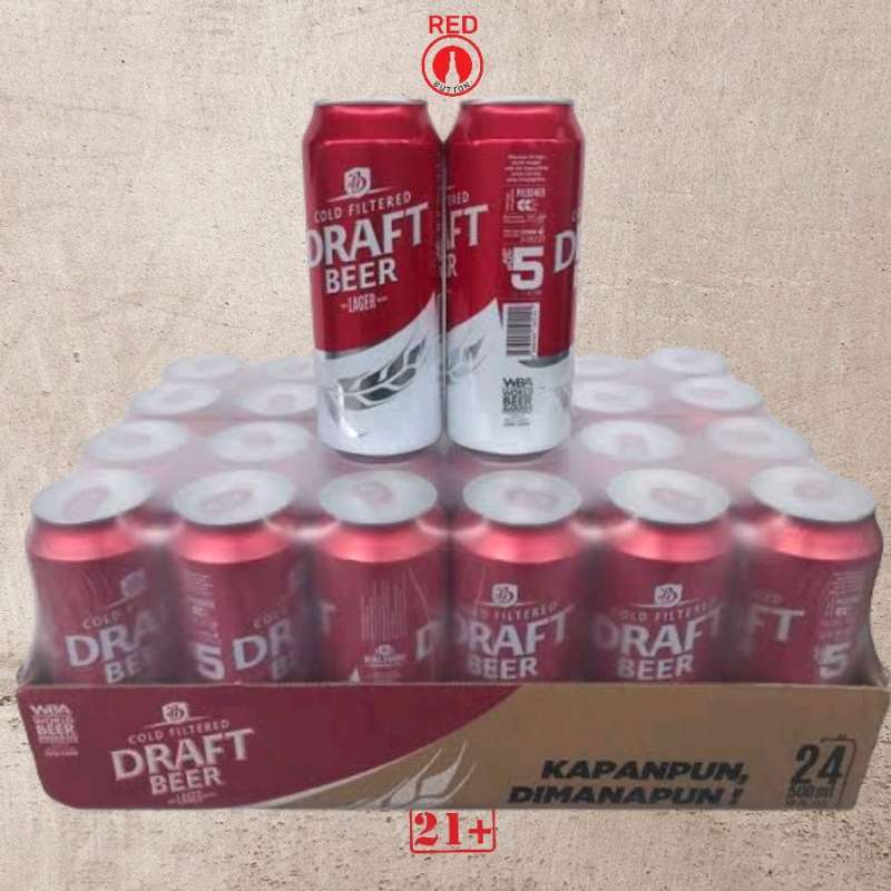 Promo Draft Kaleng Jumbo Bali Hai 500ml / 24 klg ( 1 Krt ) Diskon 3% di ...