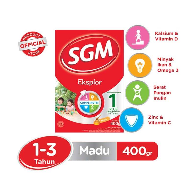 Jual SGM Eksplor 1 Plus Madu Susu Formula [400 g] di Seller Alfamidi ...