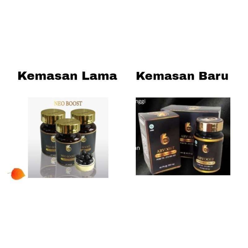 Jual Pil Hitam Ajaib Abvoost/bio Voost/ Neo Boost - Sendi & Tulang Bpom ...
