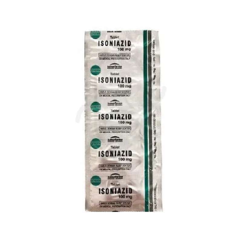 Jual ISONIAZID KIMIA FARMA 100 MG STRIP 10 TABLET di Seller Apotek Mose ...