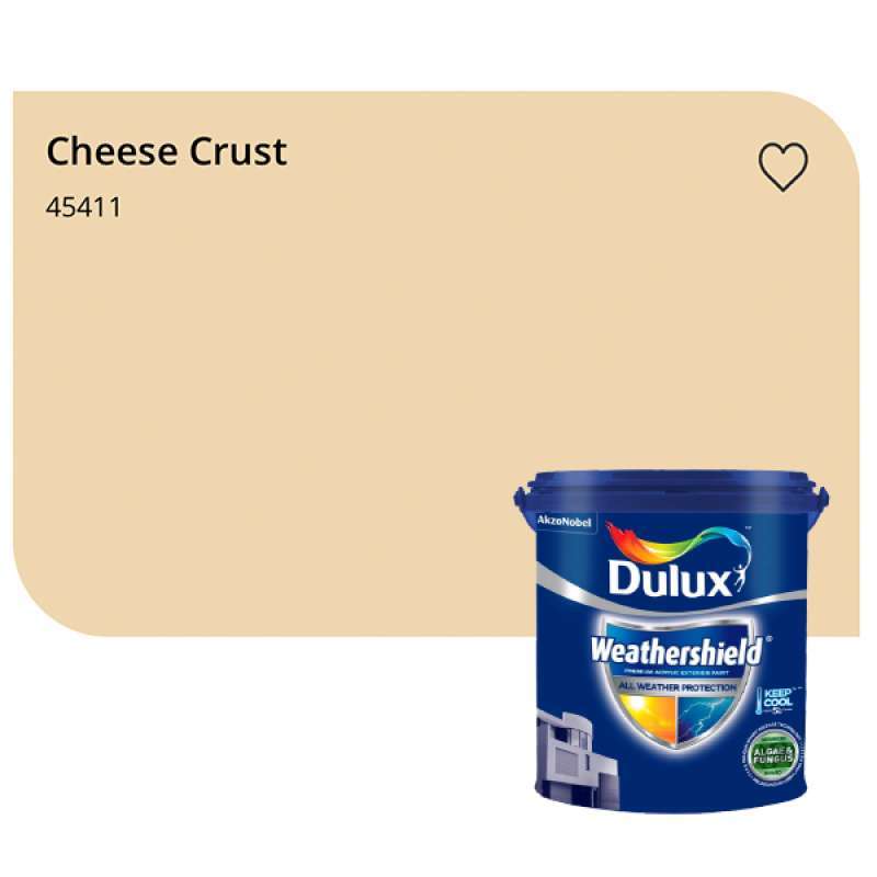 Promo Dulux Weathershield Cat Eksterior [2.5l] - Cheese Crust - Diskon ...