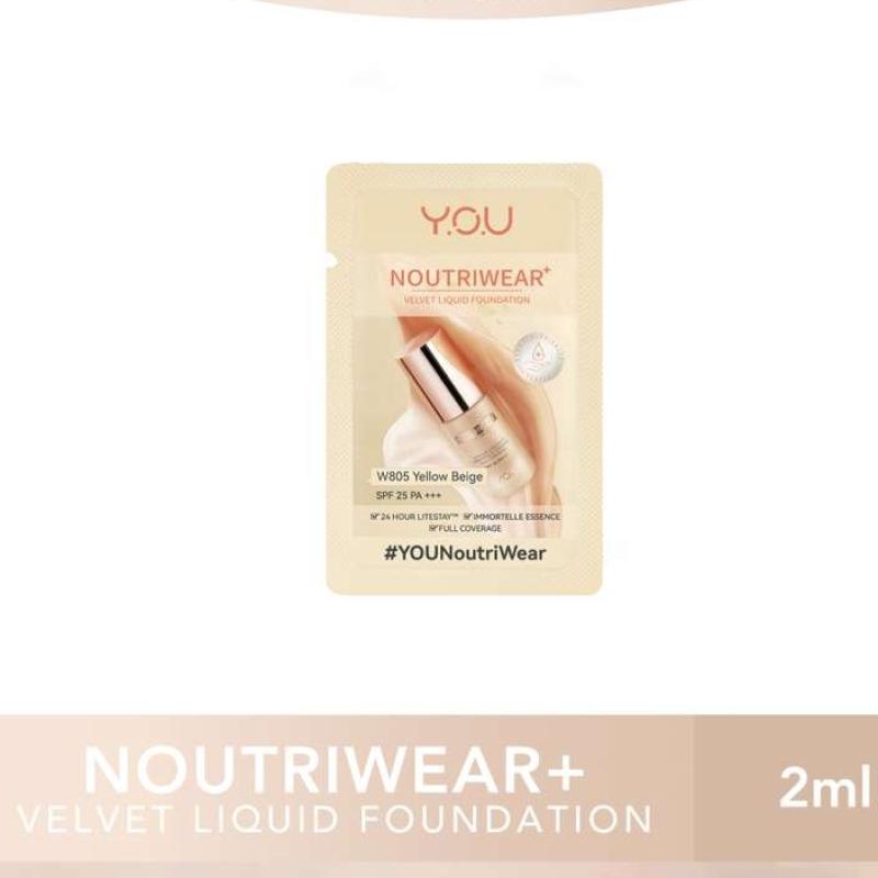 Promo YOU 24H NoutriWear+ Velvet Liquid Foundation [SPF 25& PA ...