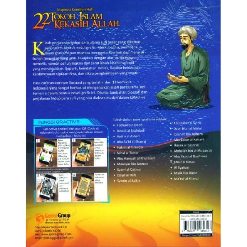 Promo Original Inspirasi Kearifan Hati : 22 Tokoh Islam Kekasih Allah ...