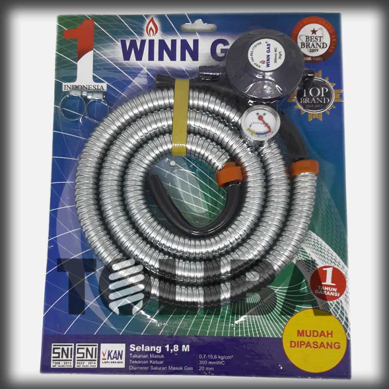 Jual Regulator Win Gas Dan Selang Original Murah - Harga Diskon April ...