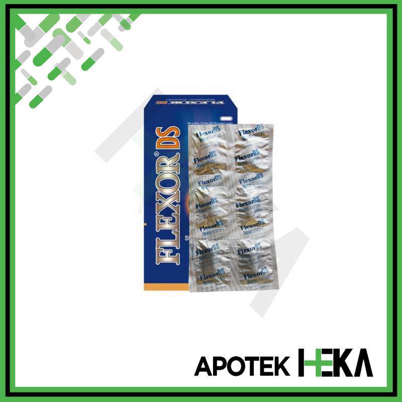 Jual Flexor DS - Glucosamine Memelihara Fungsi Sendi Box isi 10x6 di ...
