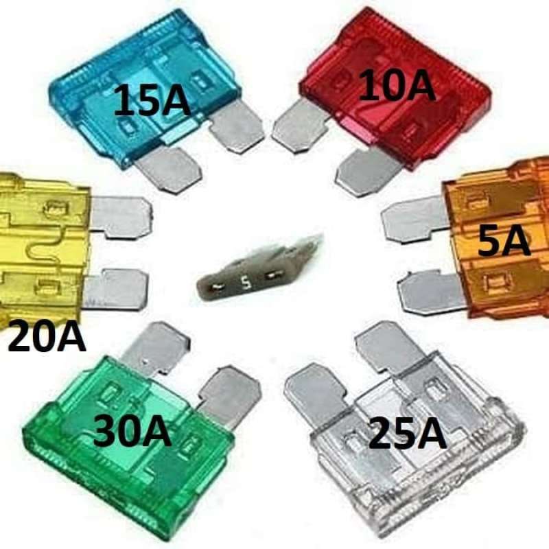 Promo Fuse Blade Besar / Sekring Tancap Mobil / Motor / Elektronik 5a ...