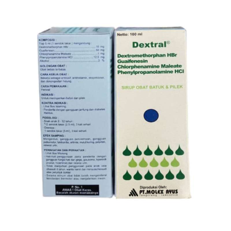 Jual Dextral Syr 100ml Di Seller Viva Apotek Authorized Surabaya Ii ...