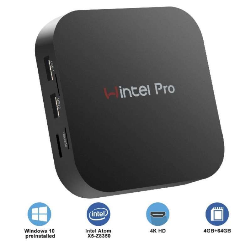 Jual Wintel W8 Pro Mini Pc - Intel Atom X5-z8350 - 4gb-64gb - Windows ...