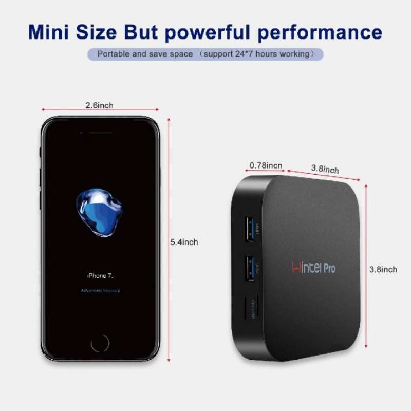 Jual Wintel W8 Pro Mini Pc - Intel Atom X5-z8350 - 4gb-64gb - Windows ...