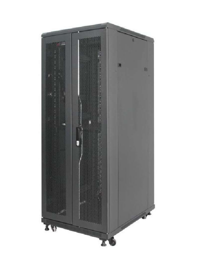 Jual INDORACK Rak Server IR8032G Close Rack Glass Door 32U Rack Server ...