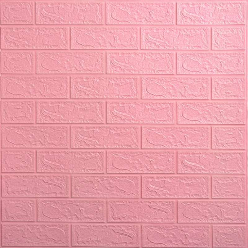 Jual Wallpaper dinding 3D foam, kertas dinding bata putih busa walpaper ...