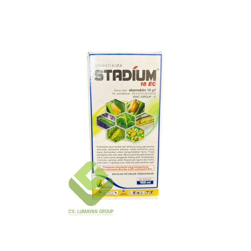 Jual Insektisida Stadium 100ml - Abamektin - Pengendali Hama Wereng dan ...
