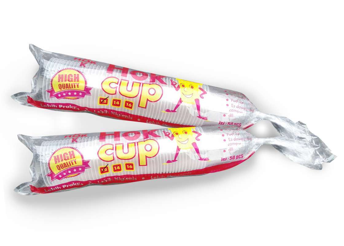 Jual Hok / Gelas Cup Hok / Cup Hok / Gelas Plastik Hok / Cup Plastik ...