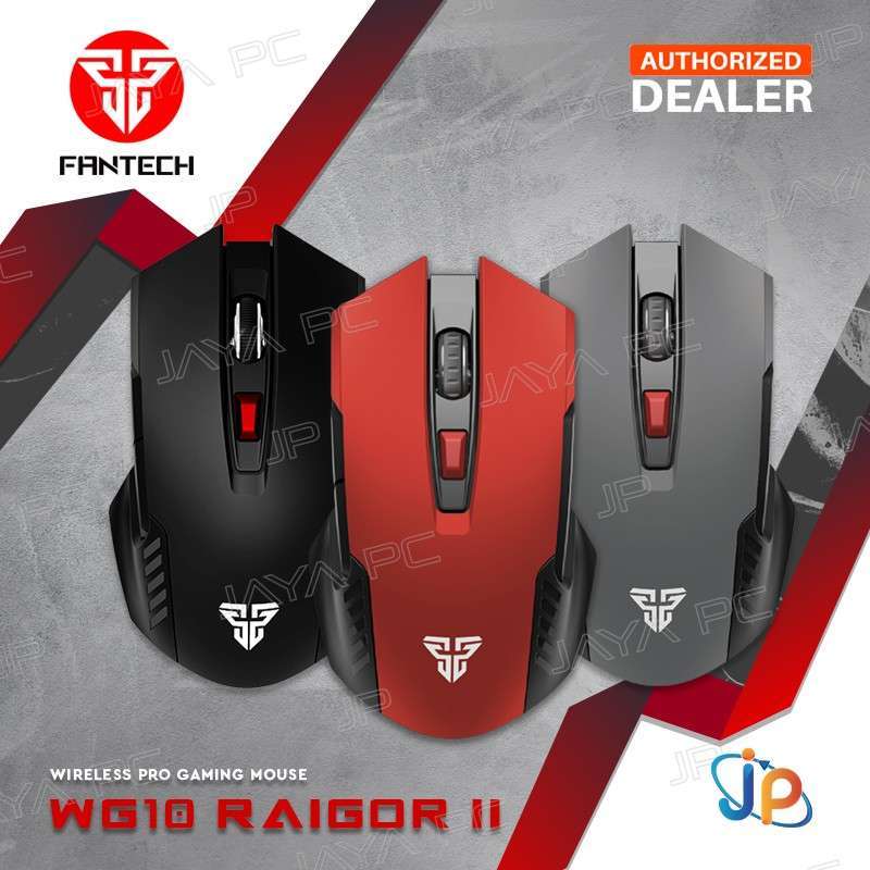 Promo Mouse Gaming Wireless Fantech WG10 Raigor II - Optical Mouse ...
