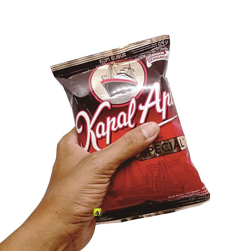 Promo Kapal Api - Kopi Hitam Spesial - Kemasan BAG 165g Diskon 7% di ...