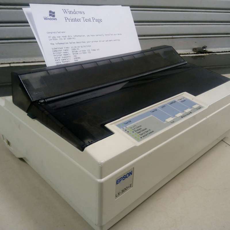 Jual Printer Epson Lx300+ii Dot Marrix Di Seller Printer_id Jakarta ...
