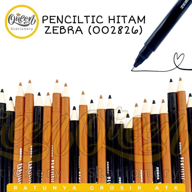 Jual PENCILTIC ZEBRA/BOLPOIN WARNA/PULPEN/PENA/PEN/BOLPEN di Seller ...