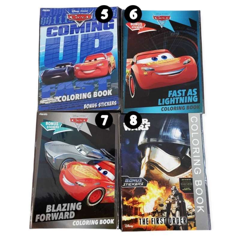 Promo Original Paket Coloring Book L 3 Pcs Buku Mewarnai Diskon 24% Di ...