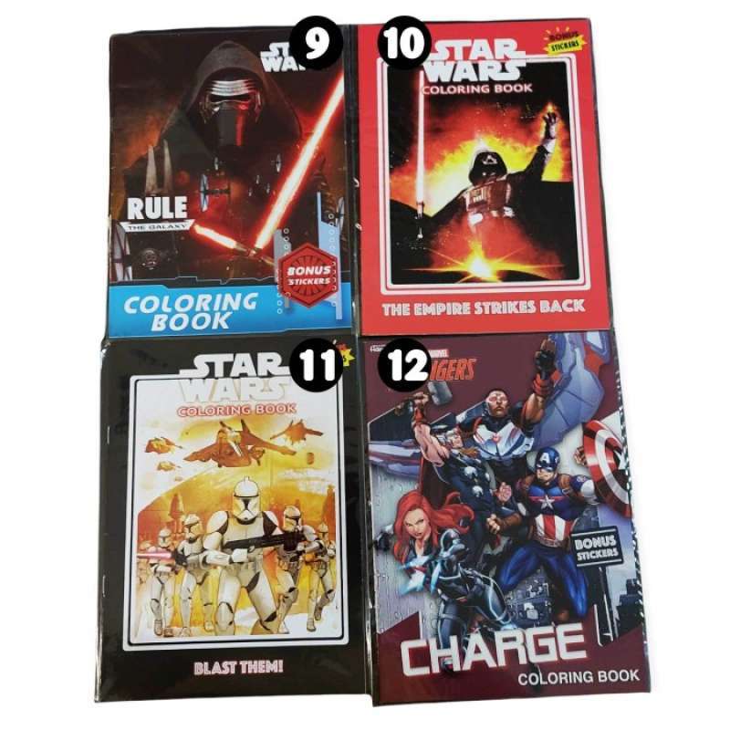 Promo Original Paket Coloring Book L 3 Pcs Buku Mewarnai Diskon 24% Di ...