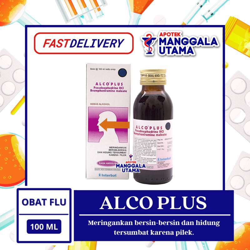 Jual Alco Plus Syrup 100 Ml Di Seller Apotek Manggala Utama Official ...