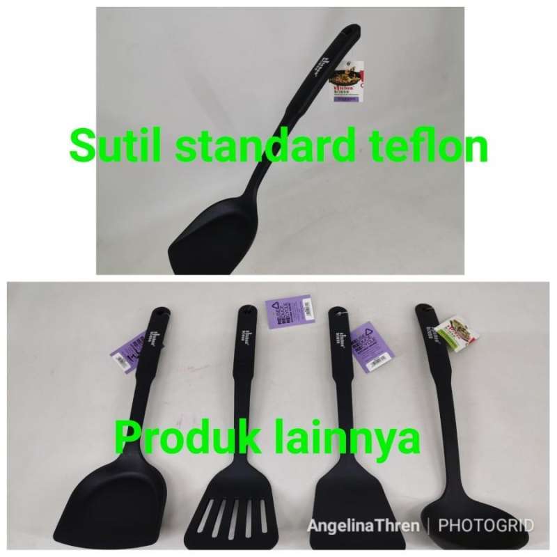 Jual Spatula Standard Teflon Kitchen House / Sutil Penggorengan Teflon ...