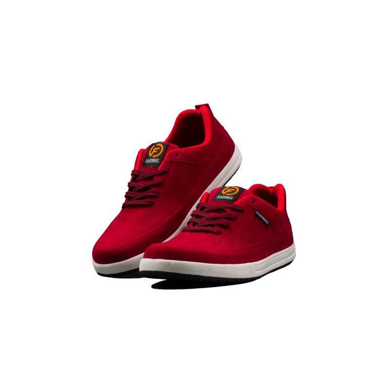 Promo Sepatu Pria Wanita Sepatu Merah Sneakers Casual Kulit Suede ...