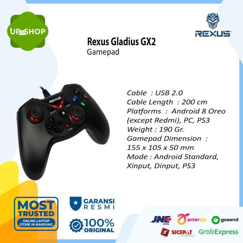 Jual Rexus Gaming Gamepad Gladius Gx2 Di Seller Up To Shop Official ...