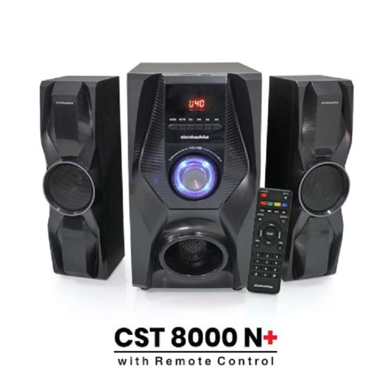 Jual Speaker Bluetooth Simbadda CST 8000N+ Subwoofer Mega Bass Power ...