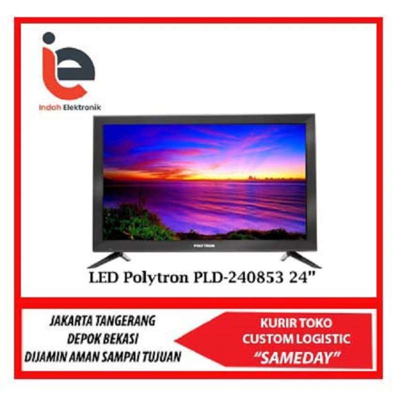 Jual Polytron Led Tv 24 Inch/ Digital Dvbt2 Usb Movie/ Pld-240853 Di ...
